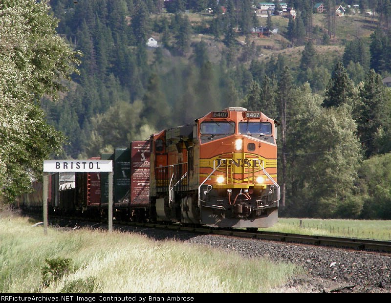 BNSF 5407 West